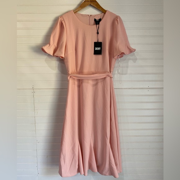 Dkny | Dresses | New Dkny Pink Midi Dress | Poshmark